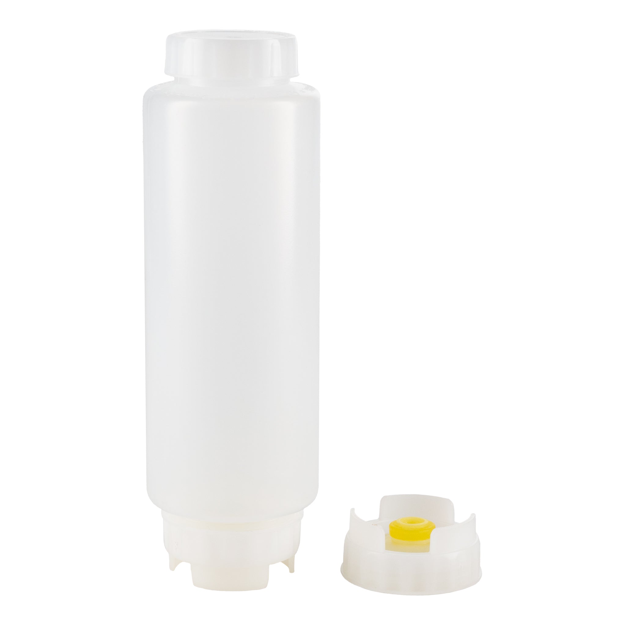 FIFO FIFO Squeeze Bottle, 20 oz, Medium/Yellow Valve Dispensing Cap ...