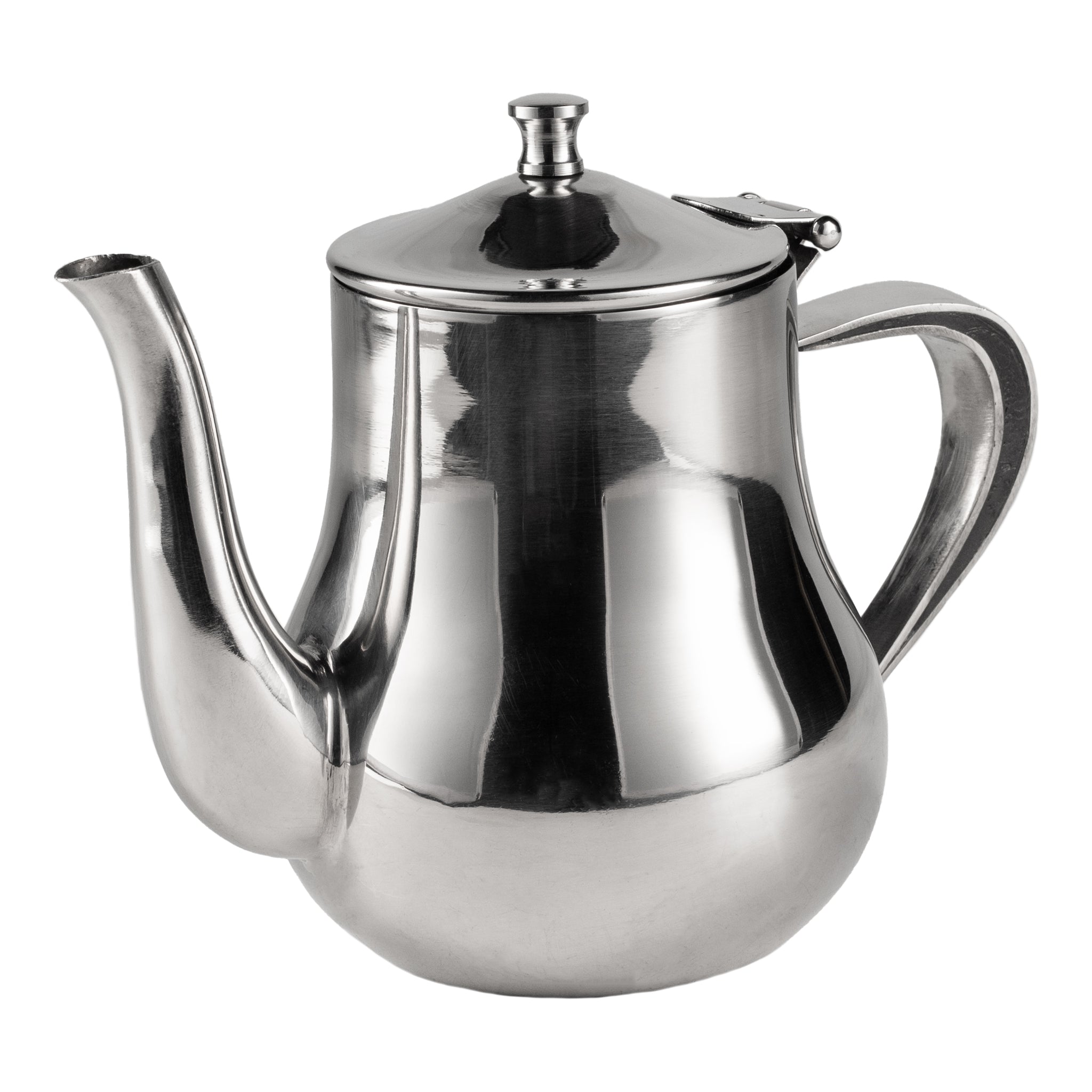 Libbey World Tableware Belle Teapot, 24 oz, Stainless Steel - CT-805 ...