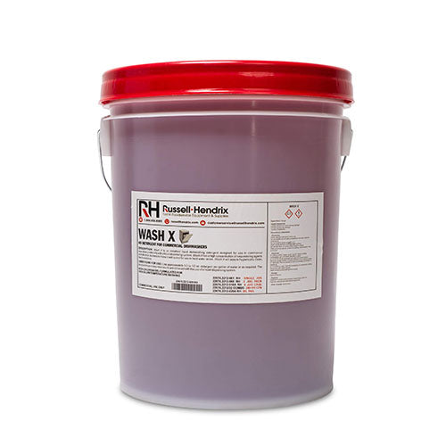 Russell Hendrix WASH X Heavy Duty Detergent for Commercial Dishwashers