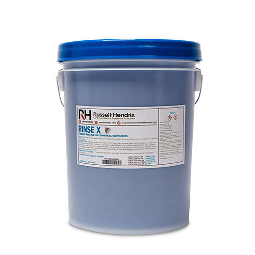 Russell Hendrix RINSE X Commercial Rinse Aid for Commercial Dishwasher