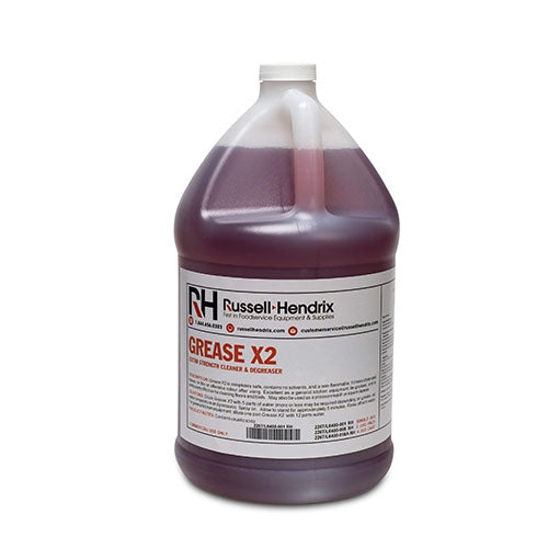 Russell Hendrix GREASE X2 Extra Strength Cleaner & Degreaser, 4L (2-pa