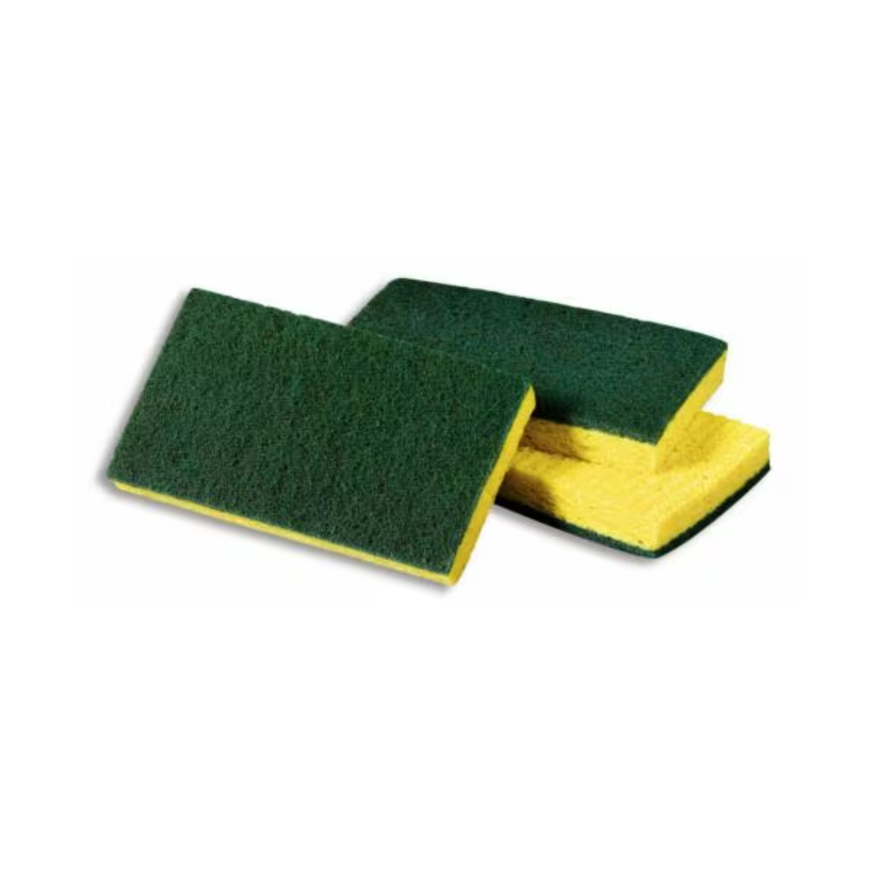 3M | Scotch-Brite Medium Duty Scrub Sponge, 3 5/8" x 6", Green/Yellow ...