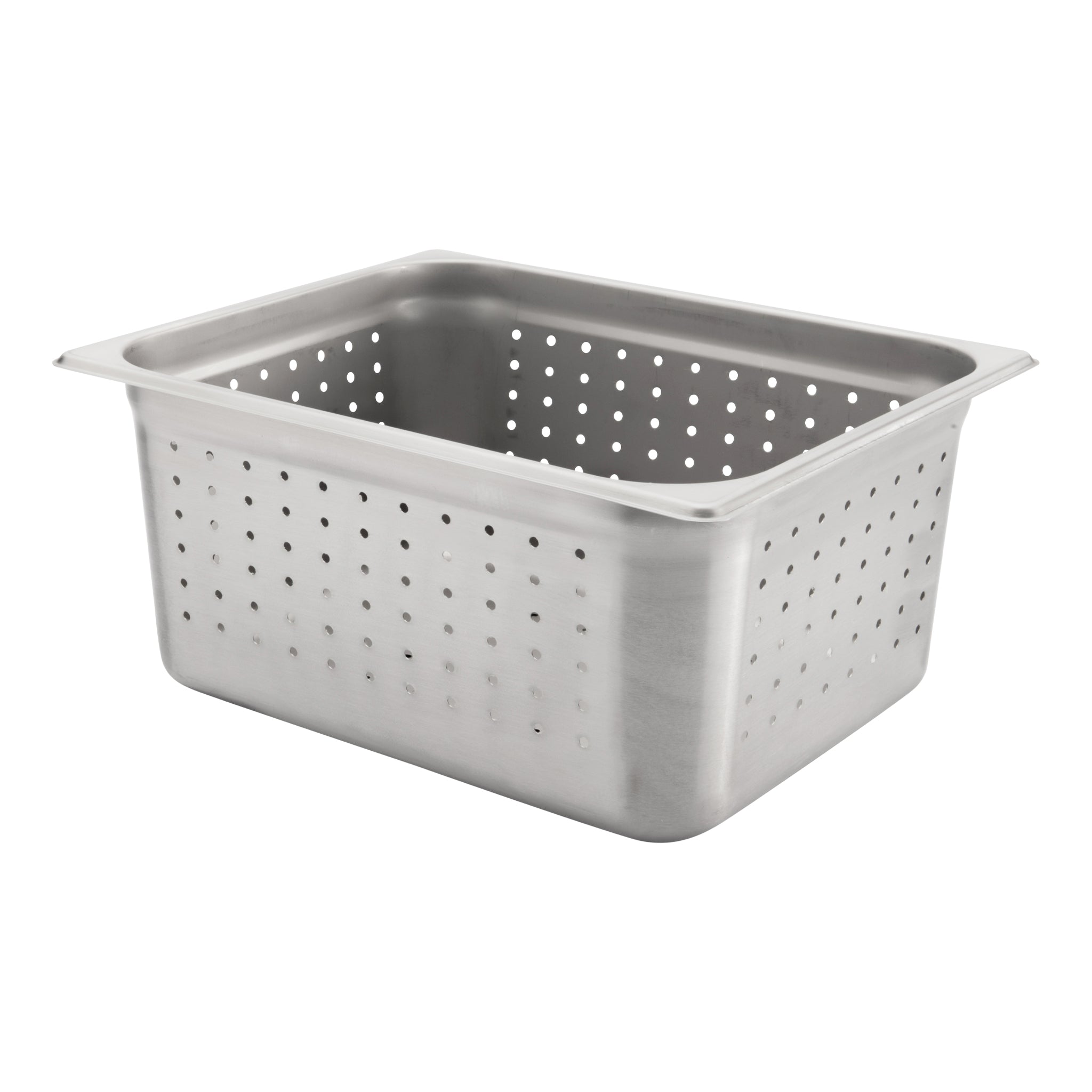 Browne | Bac gastronome perforé demi-taille, 6" en profondeur, acier i ...