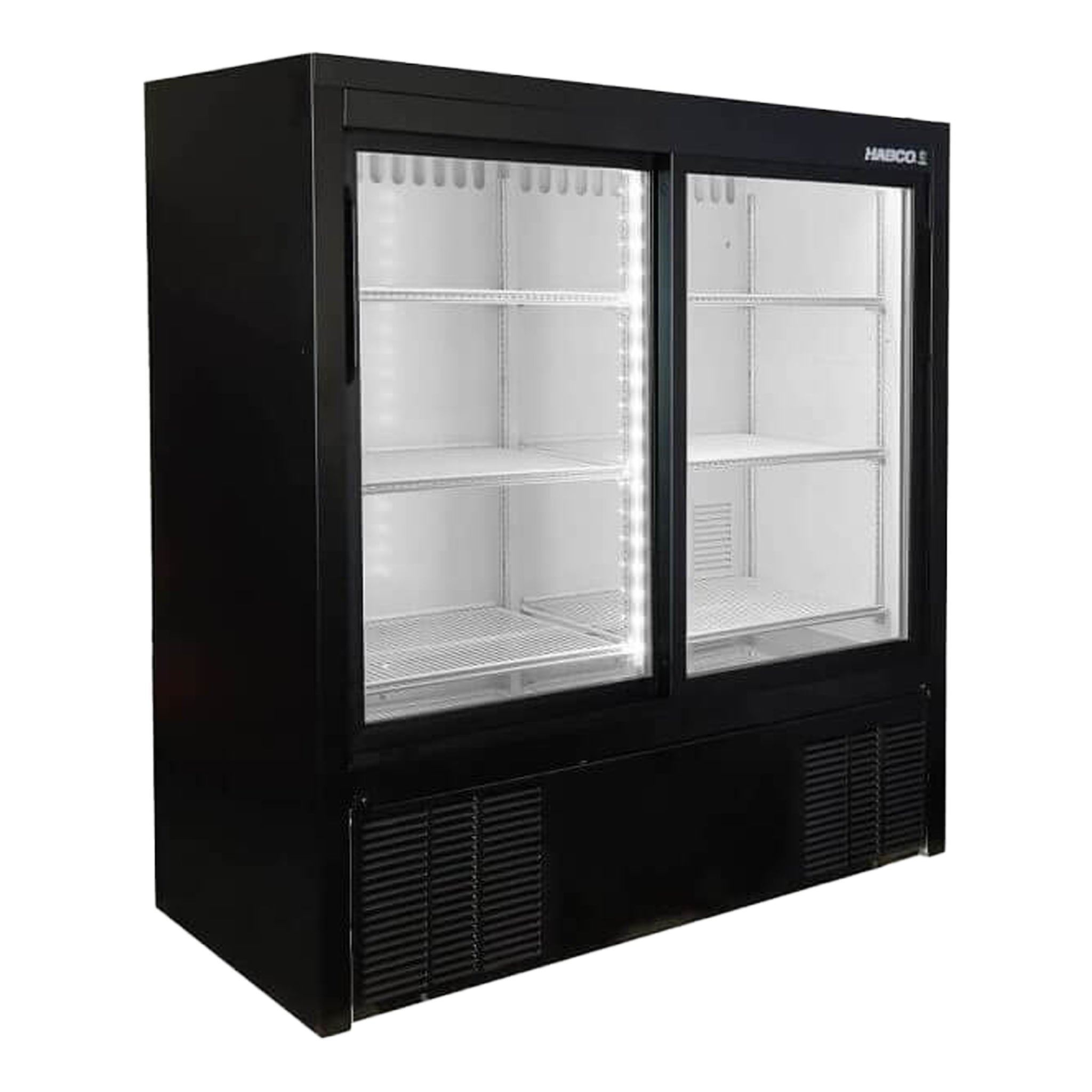 Habco ESM14SL48HC Impulse Cold Space Merchandiser Refrigerator, Double ...