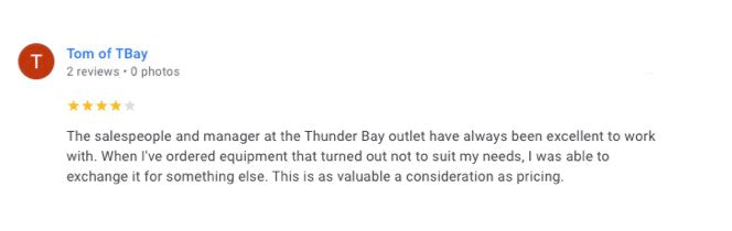 Russell Hendrix Thunder Bay