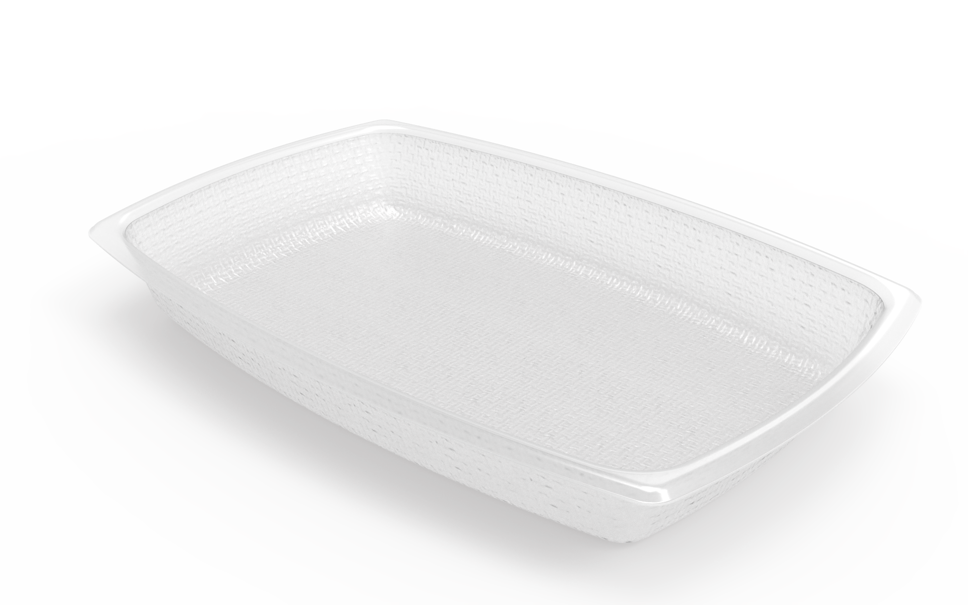 Aladdin Temp-Rite Disposable Entrée Dish, Rectangular, 12 oz, Opaque W ...