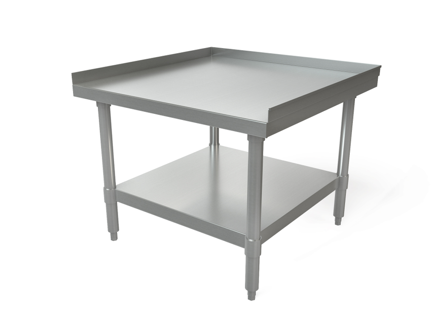 Tarrison Equipment Stand with Bottom Shelf, 3 Sided Riser, Adjustable ...