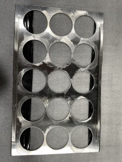 Halbar | Squeeze Bottle Template, Holds 15 Bottles, Stainless Steel ...