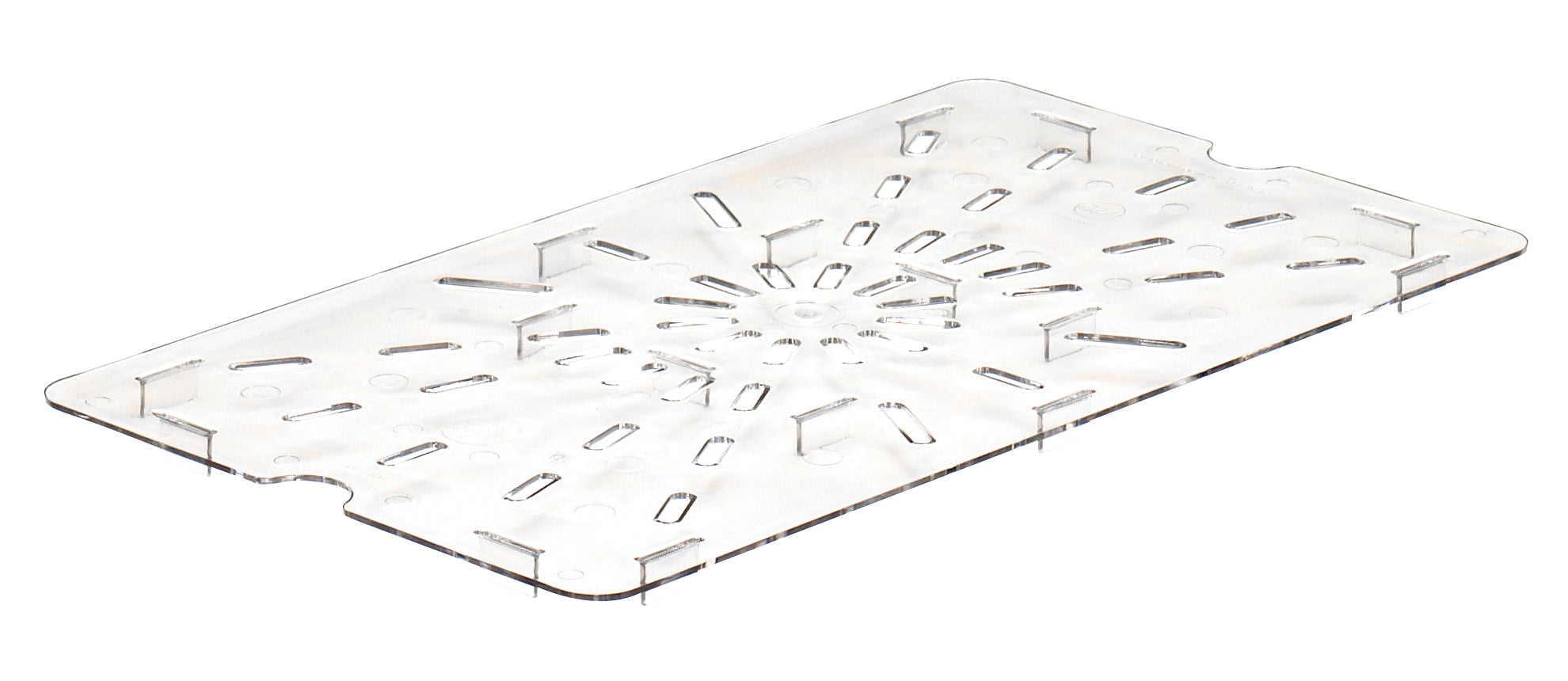 Cambro Camwear Food Pan Drain Shelf, Full Size, Clear - 10CWD135 ...