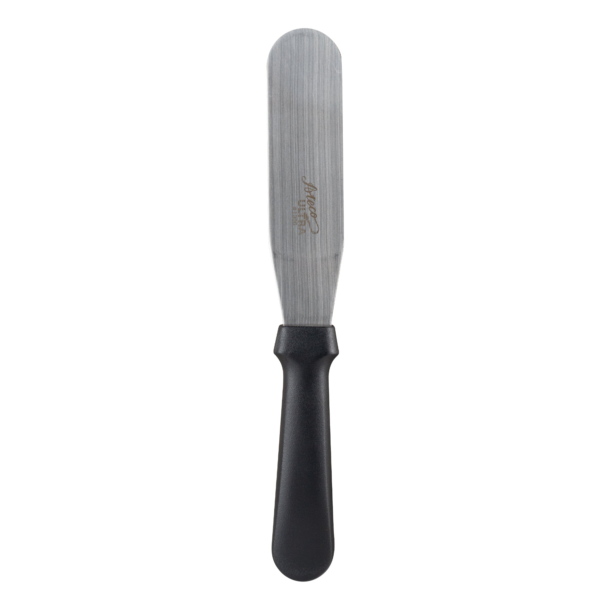 Ateco Straight Spatula, 6", Black Plastic Handle - 1306 – Russell Hendrix