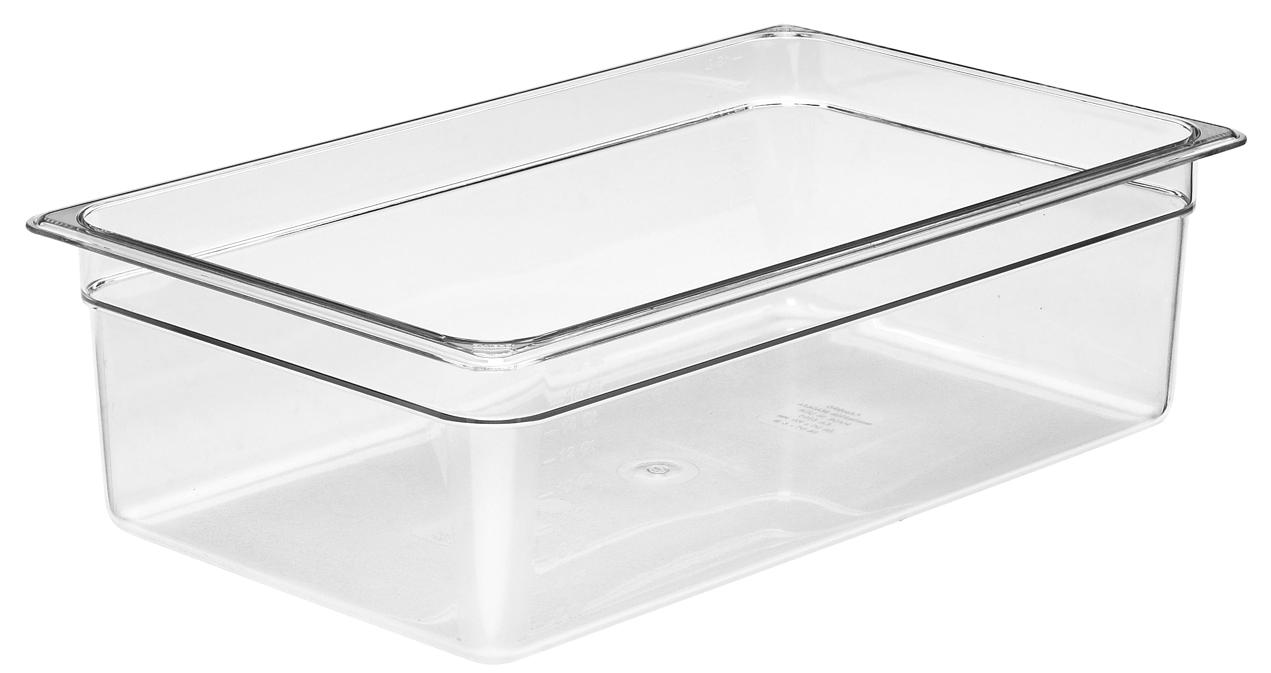 Cambro Camwear Full Size Food Pan, 6" Deep, Clear - 16CW135 – Russell ...