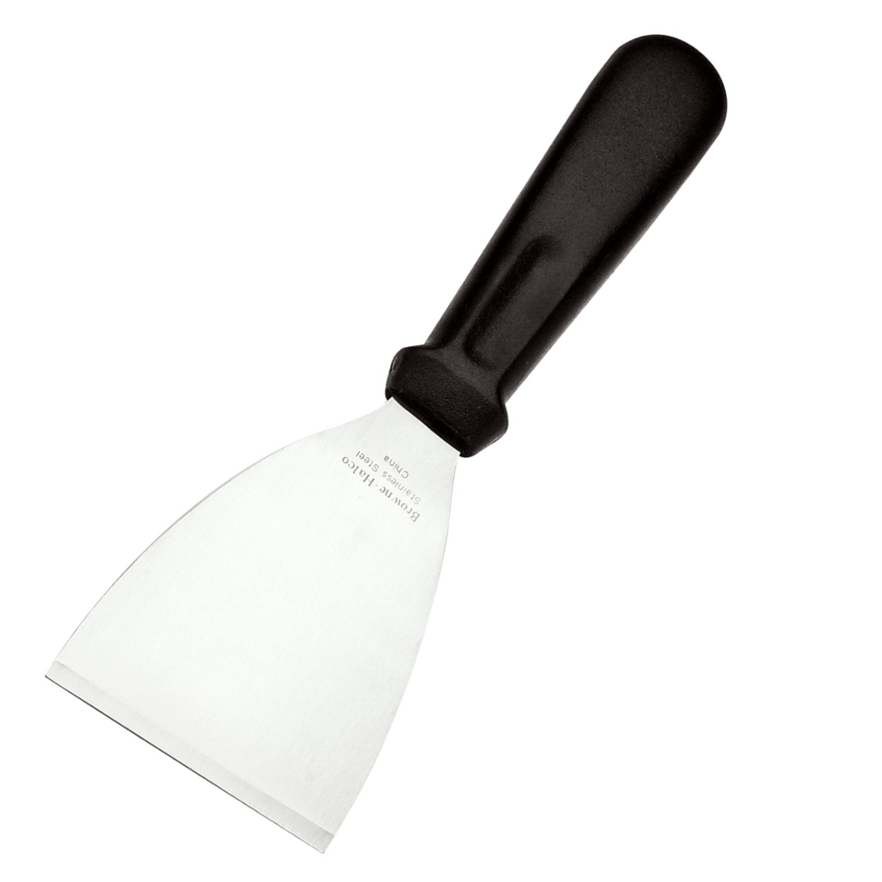 Browne | Pan/Griddle Scraper, 4.5" x 3" Blade, Black Handle – Russell ...