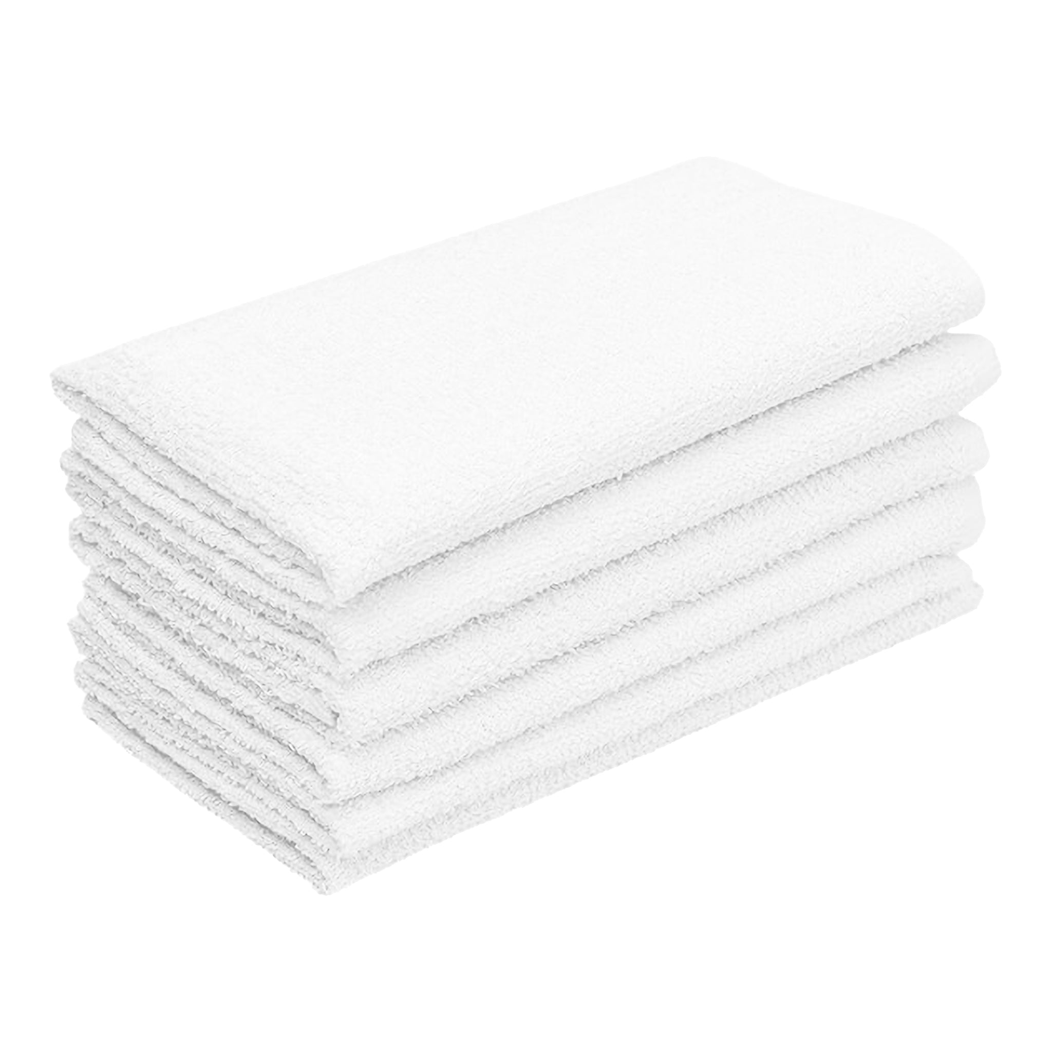 Vista Textiles Bar Wipes, 100% Cotton Full Terry, White (12-pack) - 86 ...