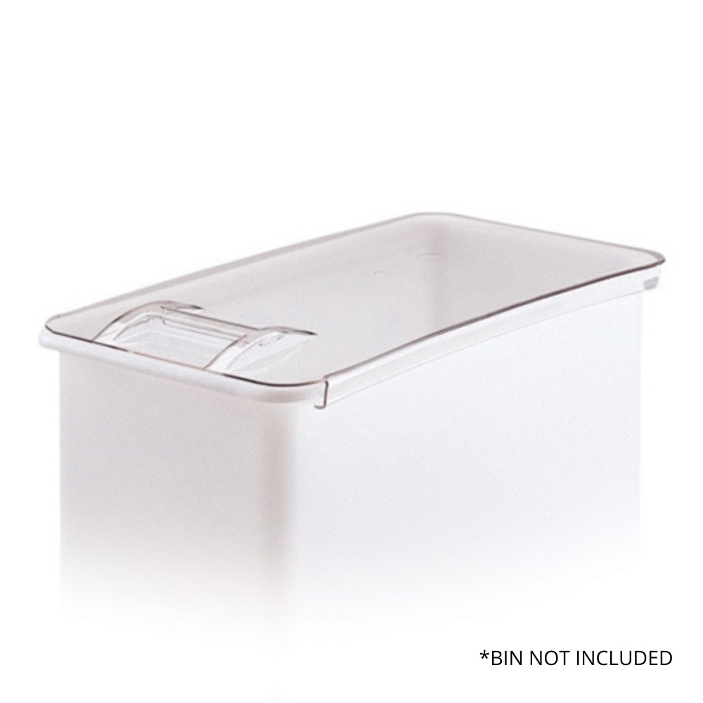 Cambro Ingredient Bin Flat Lid, 27 Gal, Clear - IB27LIDCW135 – Russell ...