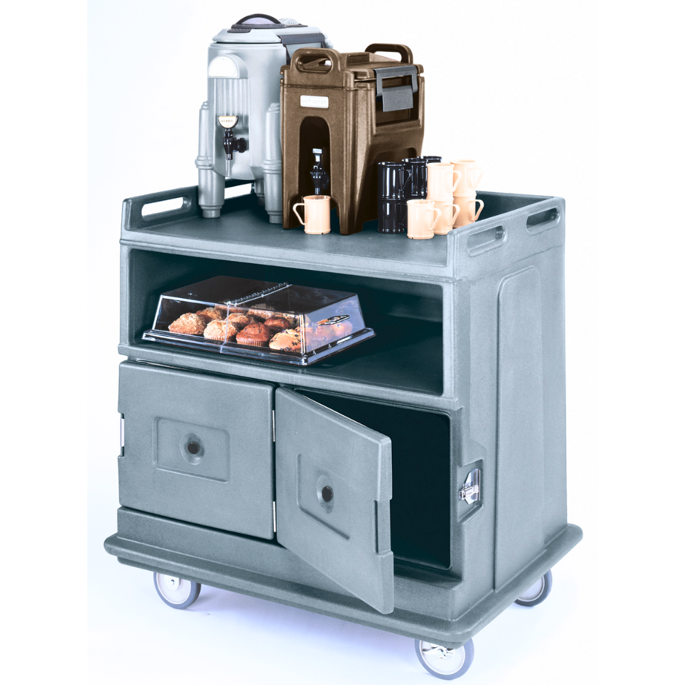 Cambro | Beverage Cart with 2 Doors, Grey, FINAL SALE – Russell Hendrix