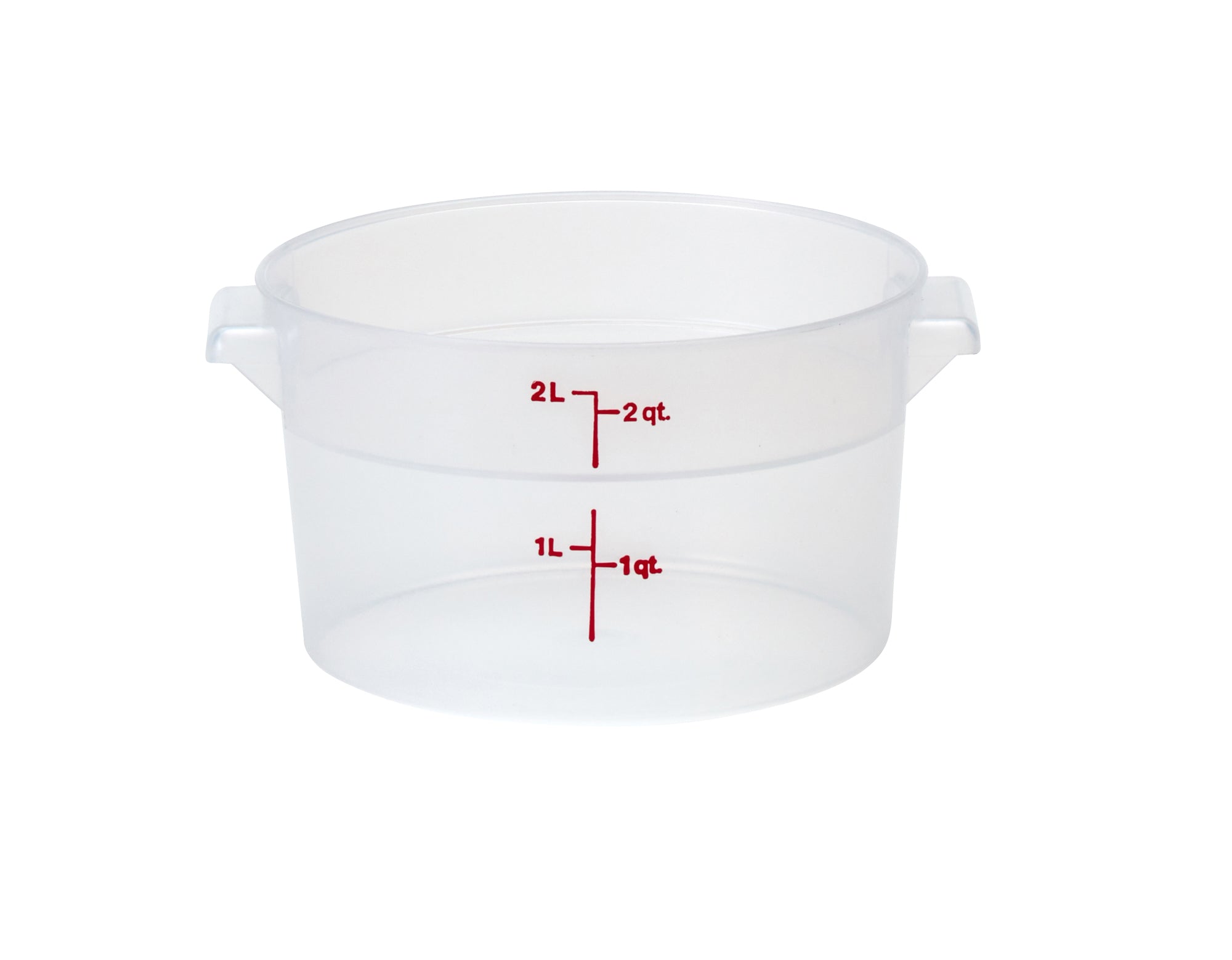 Cambro | Translucent Round Food Storage Container, 2 qt – Russell Hendrix