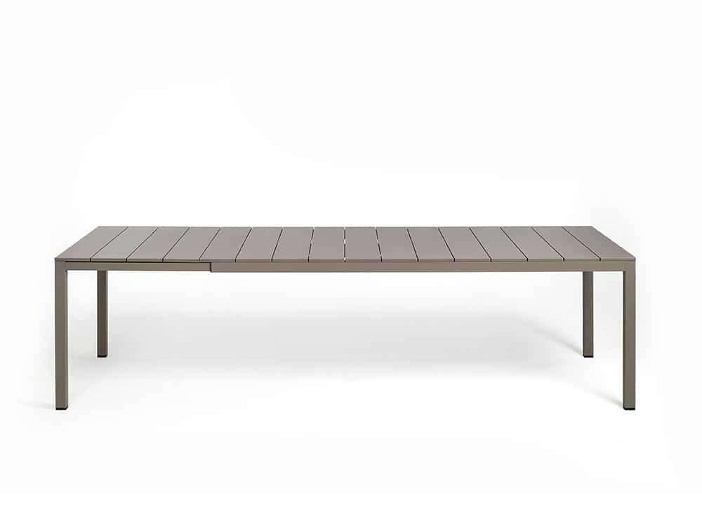 NARDI Rio 210 Extendable Table - All Aluminum, Tortora - 48859.10.000 ...