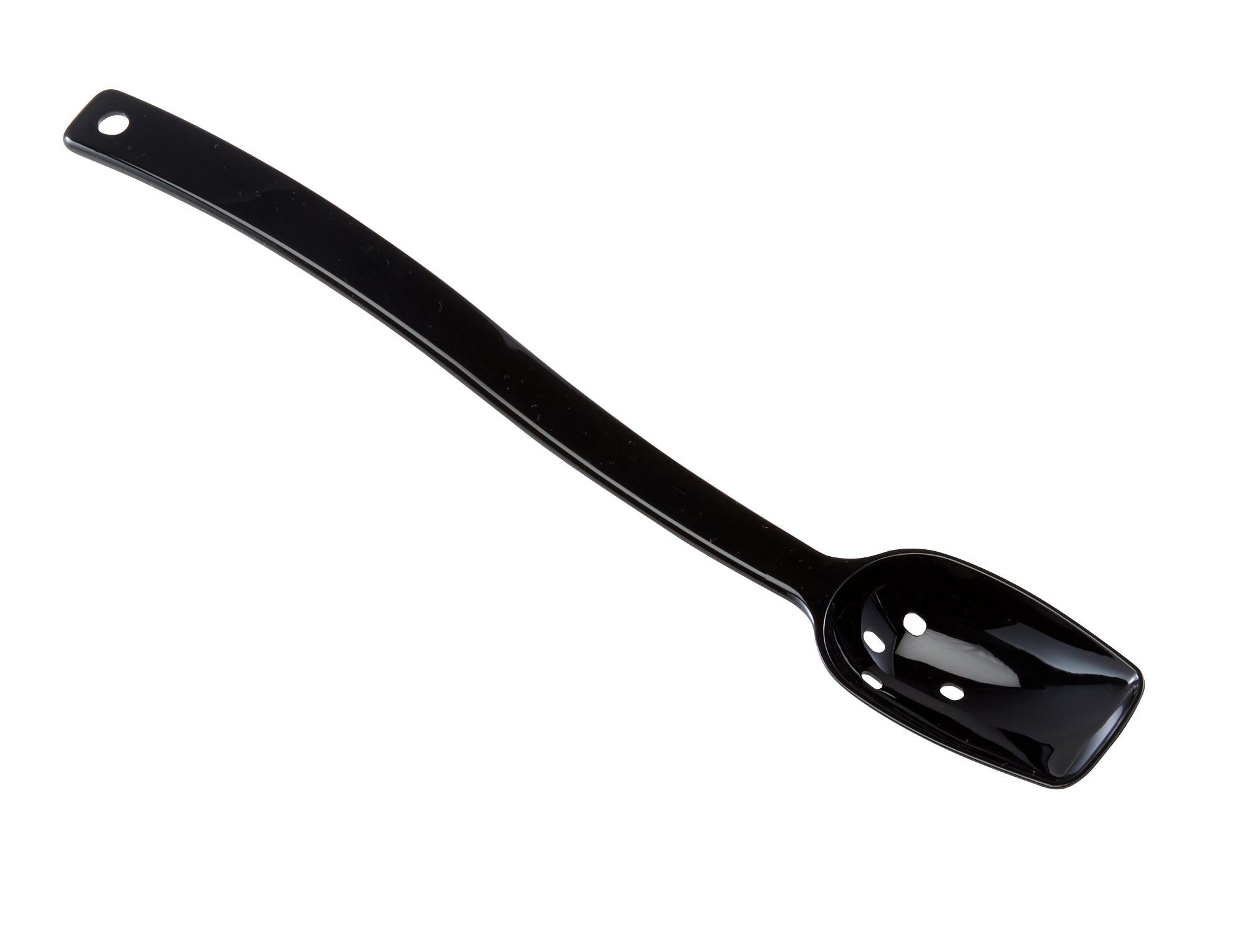 Cambro Camwear Perforated Serving Spoon, 10", Black - SPOP10CW110 ...